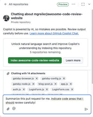 Using Copilot for Automated Code Reviews | Awesome Code Reviews