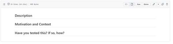 Use Pull Request Templates to Improve Code Review Descriptions ...